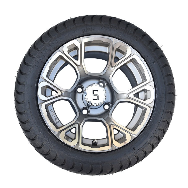 SRGCTW-216A 12" WHEEL AND 215/35-12 TYRE COMBO (GREY) - ODYSSEY | Golf ...