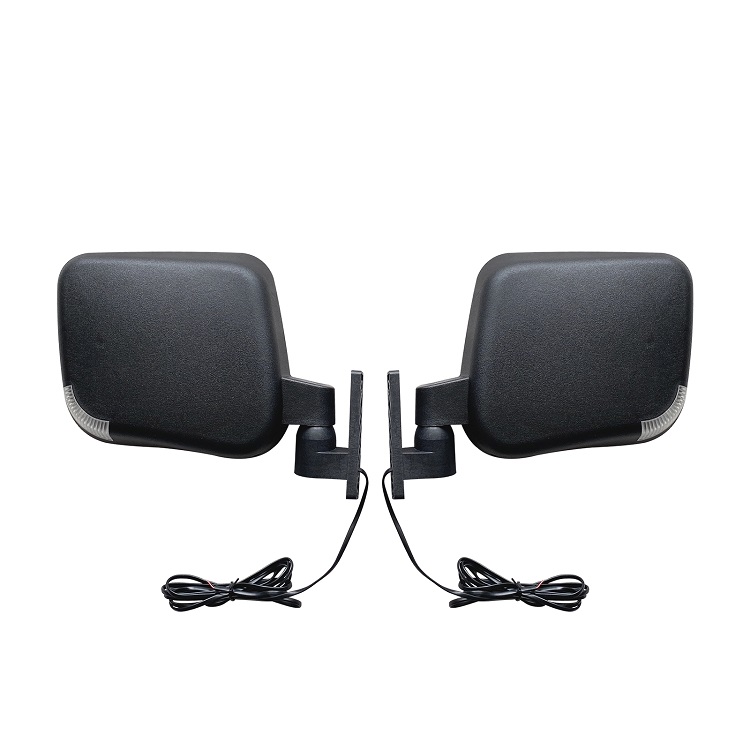 03-130 UNIVERSAL SIDE MIRROR SET WITH LED TURN SIGNAL LIGHT - | Golf ...