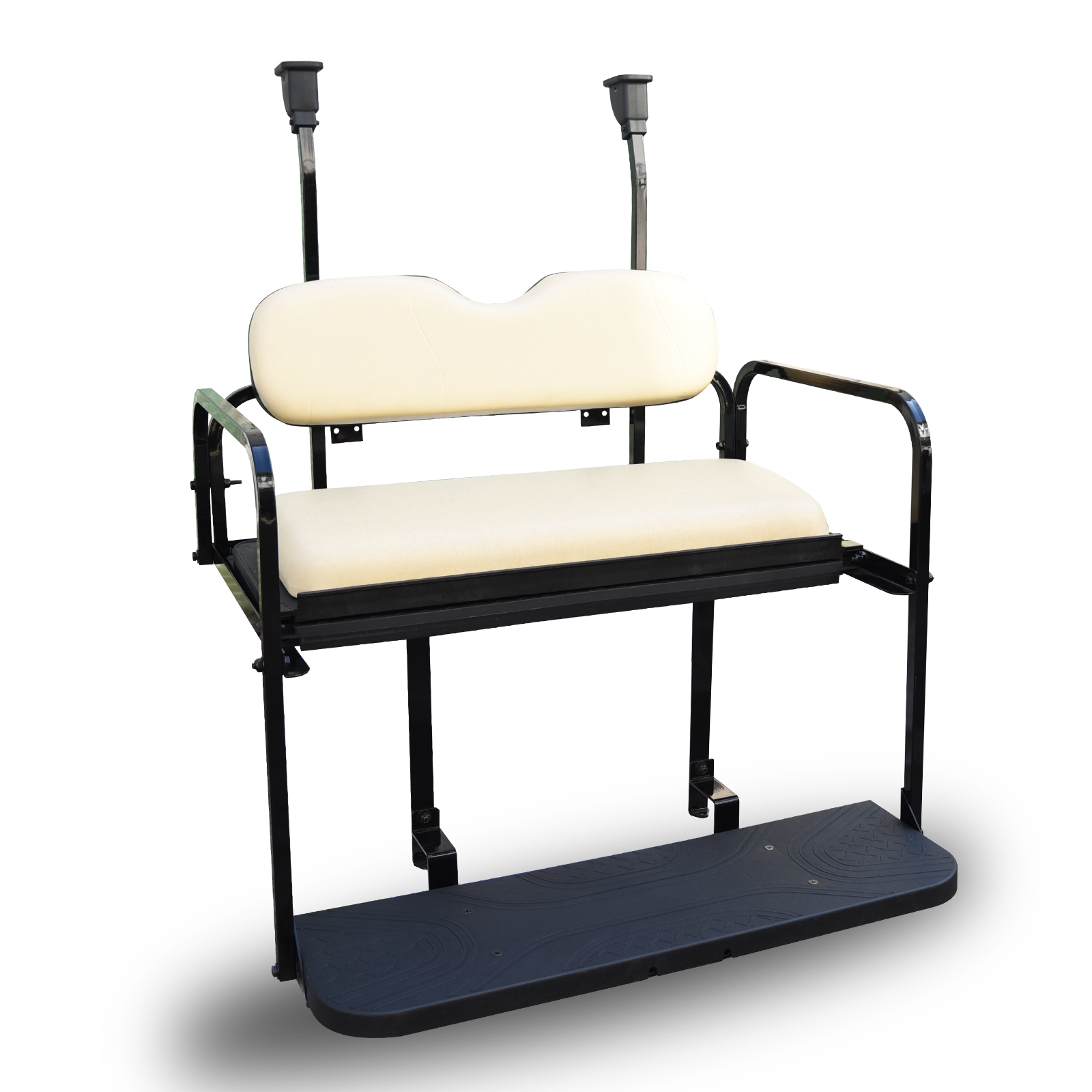 SEAT-SRRS-03B REAR FLIP FLOP SEAT KIT EZGO RXV - BLACK - EZGO | Golf ...