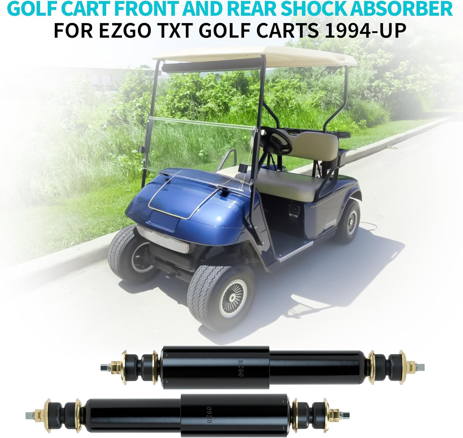 76419G01 EZGO FRONT SHOCK YEARS 1970-1994 & 2001.5 UP - EZGO | Golf Car ...