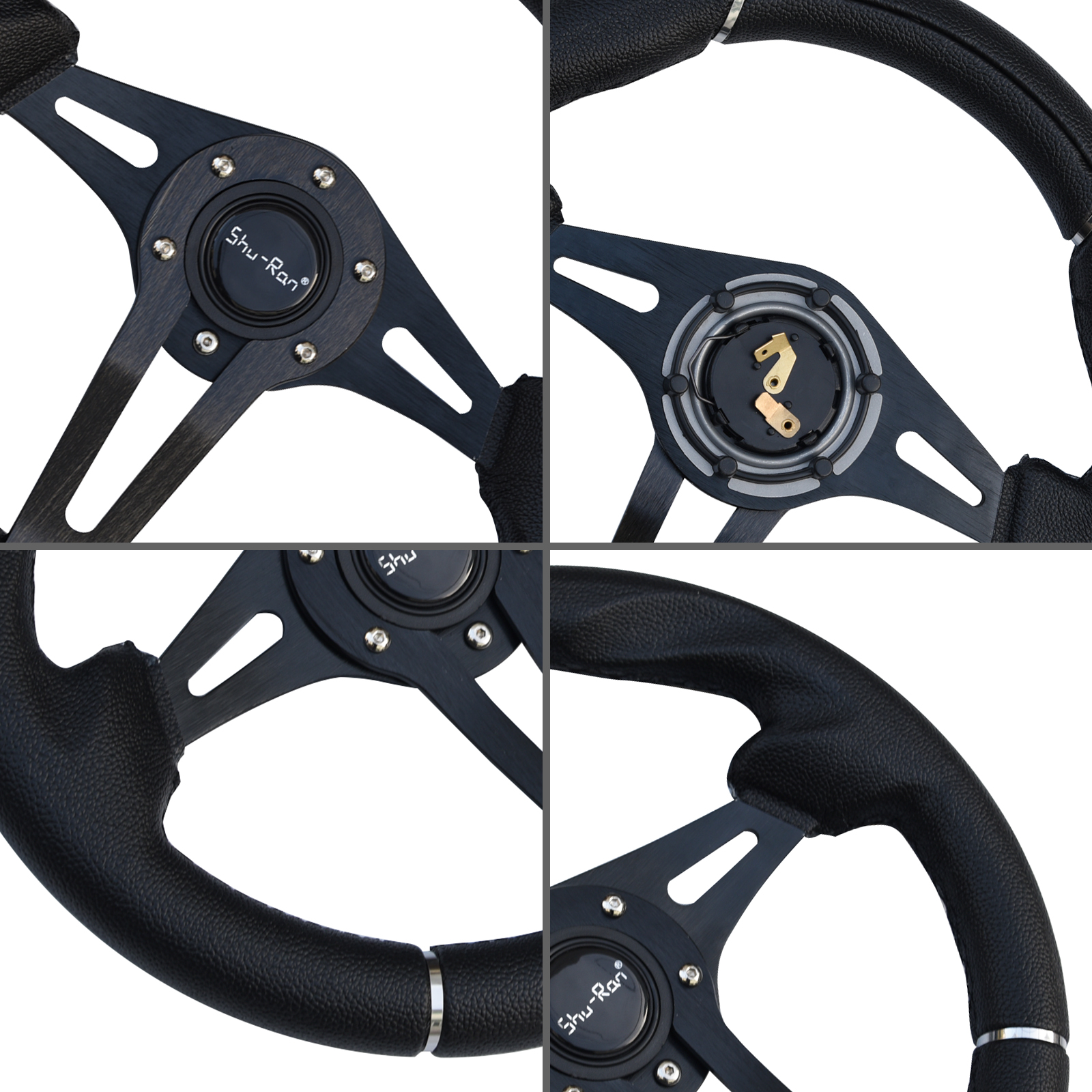 SRGCST-06 Golf Cart Steering Wheel - SILVER BAND - GCPRS | Golf Car ...