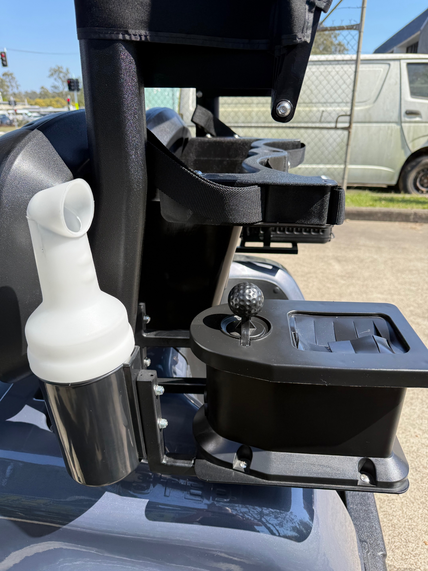 DG-C2-8 MARSHELL 2 Seater Fleet Golf Cart, Marxon 51.2V 80AH Lithium ...