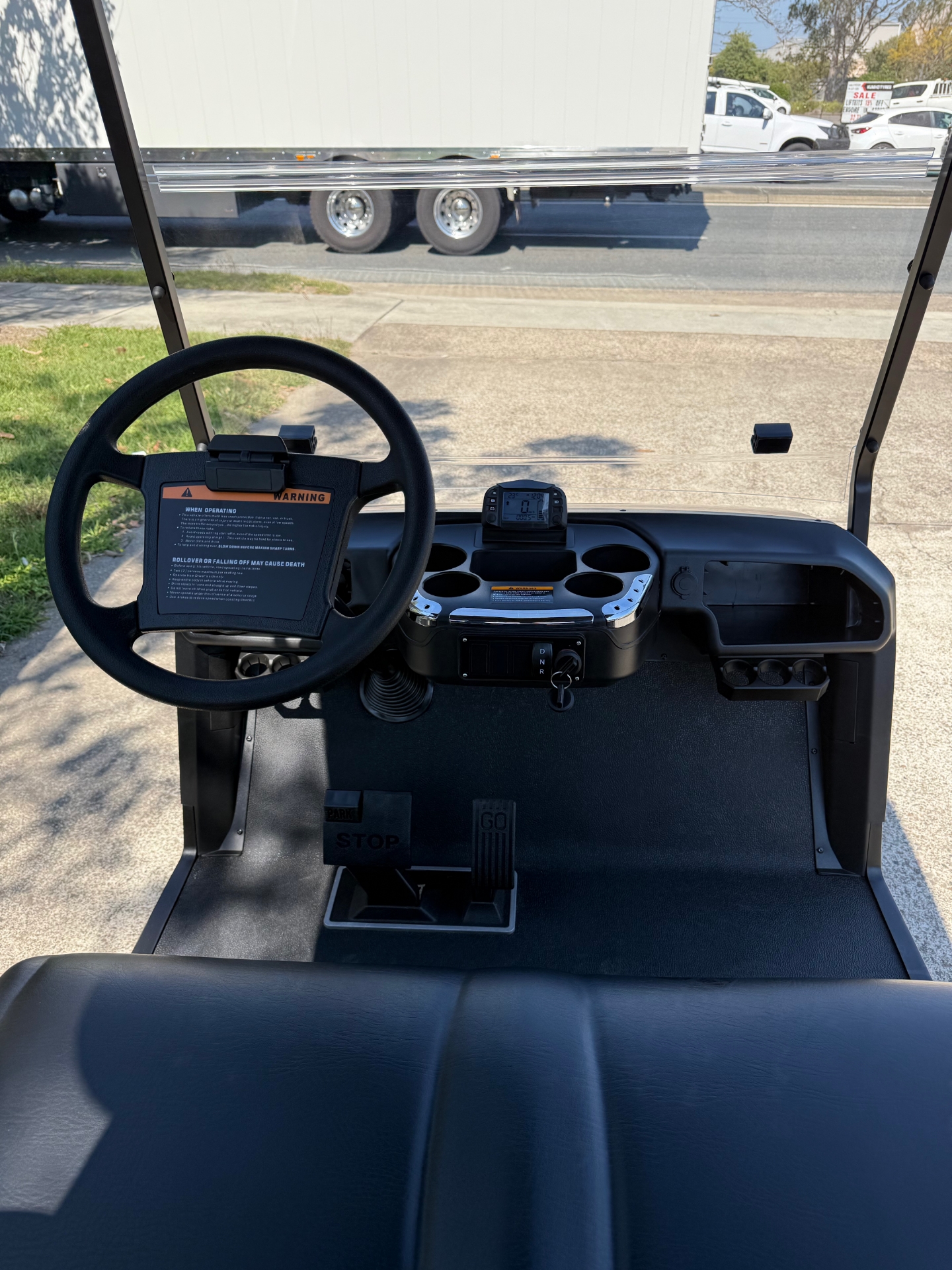 DG-C2-8 MARSHELL 2 Seater Fleet Golf Cart, Marxon 51.2V 80AH Lithium ...